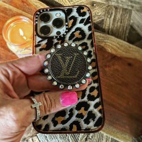Upcycled Louis Vuitton Pop Socket | TheLittleWhiteWillow