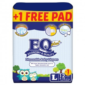 CASE | EQ DIAPER PLUS L 14/12+1-P | Hatchiko