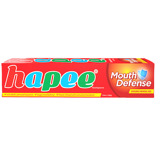 CASE | HAPEE TOOTHPASTE EXPLOSIVE MENTHOL RED 54/150ML | Hatchiko