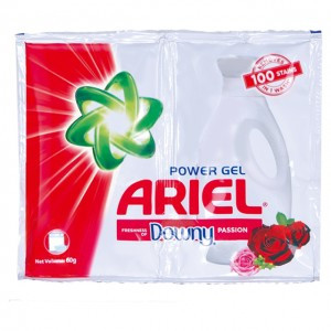 CASE | ARIEL LIQUID DETERGENT POWER GEL DOWNY 18/6/60G (54G) | Hatchiko