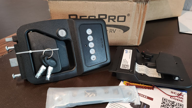 RV Keyless Bluetooth Lock By Bauer From RecPro