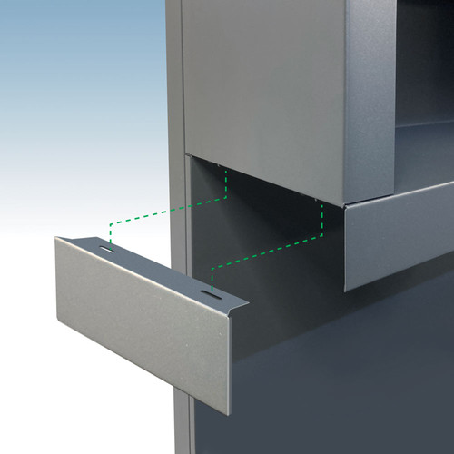 Pelmet End Plates (Pair) | Dura 400 Series