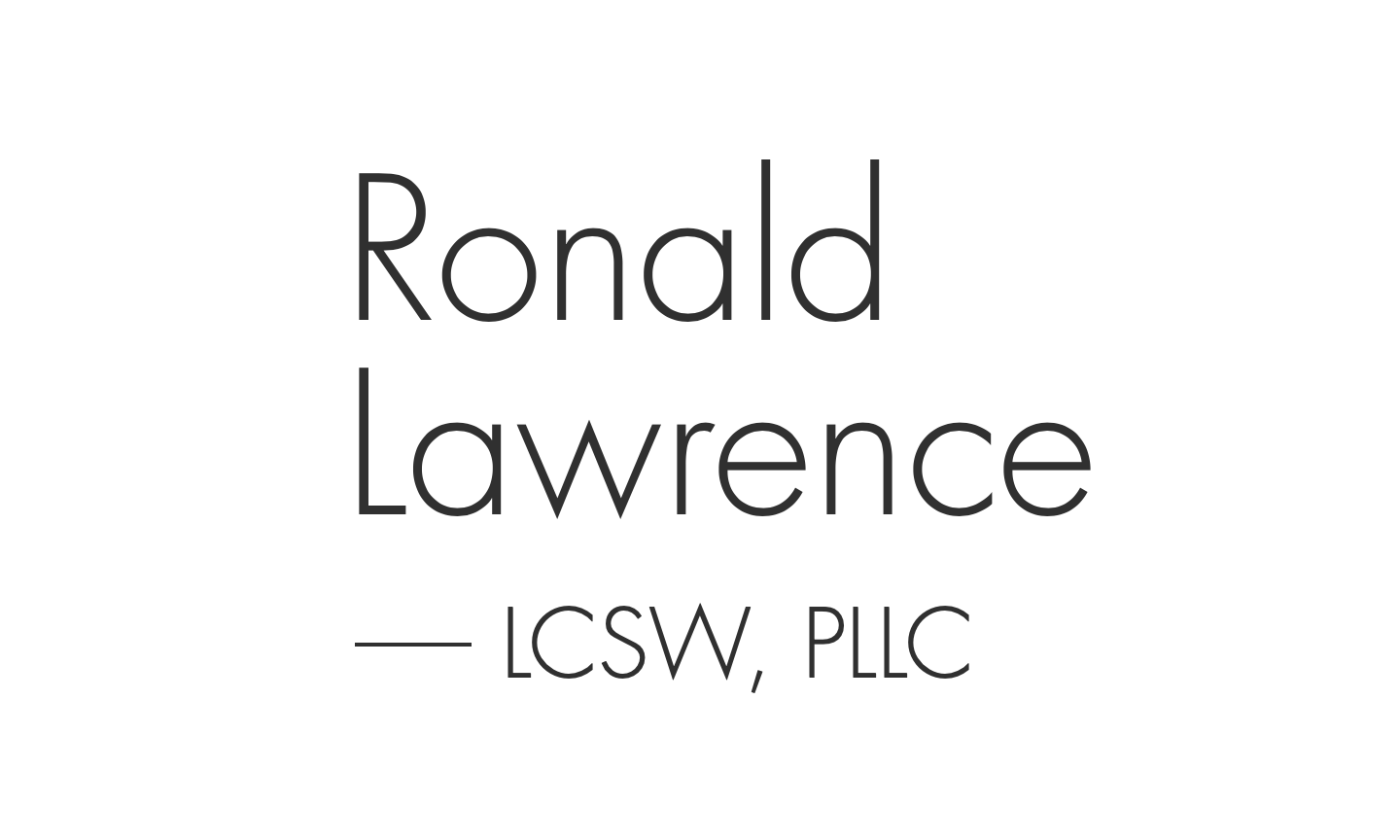 About | Ron Lawrence LCSW