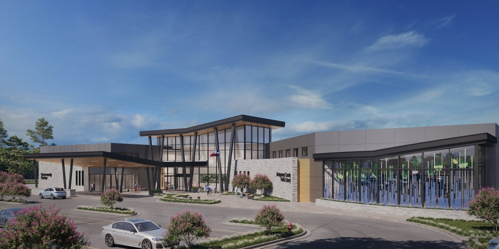 Exciting New Community Center and Library Taking Shape in The Woodlands