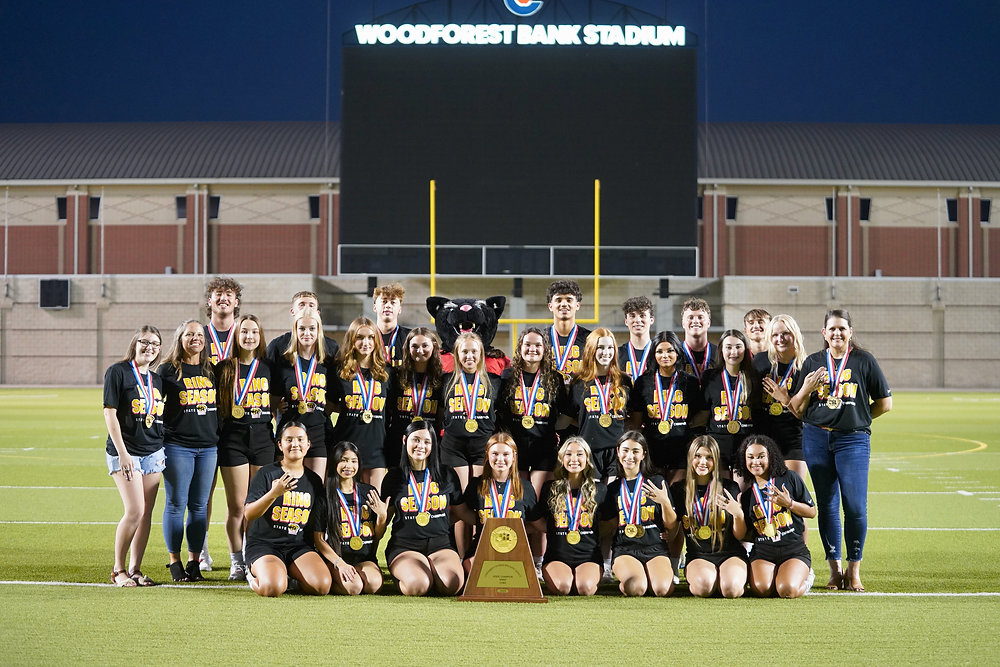Caney Creek HS Cheer 2024 UIL State Championship Ring Ceremony