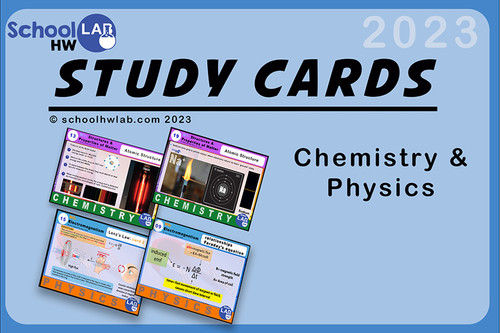 Study Card Sets | The Crazy Scientist