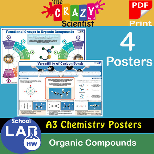 A3 HSC Chemistry M7 - Organic Compounds | The Crazy Scientist