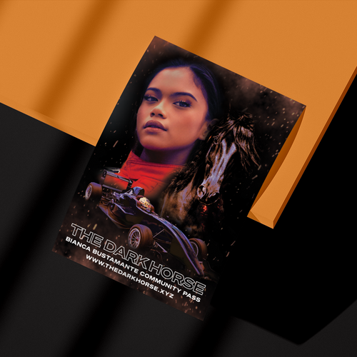 TDH Bianca Poster | The Dark Horse