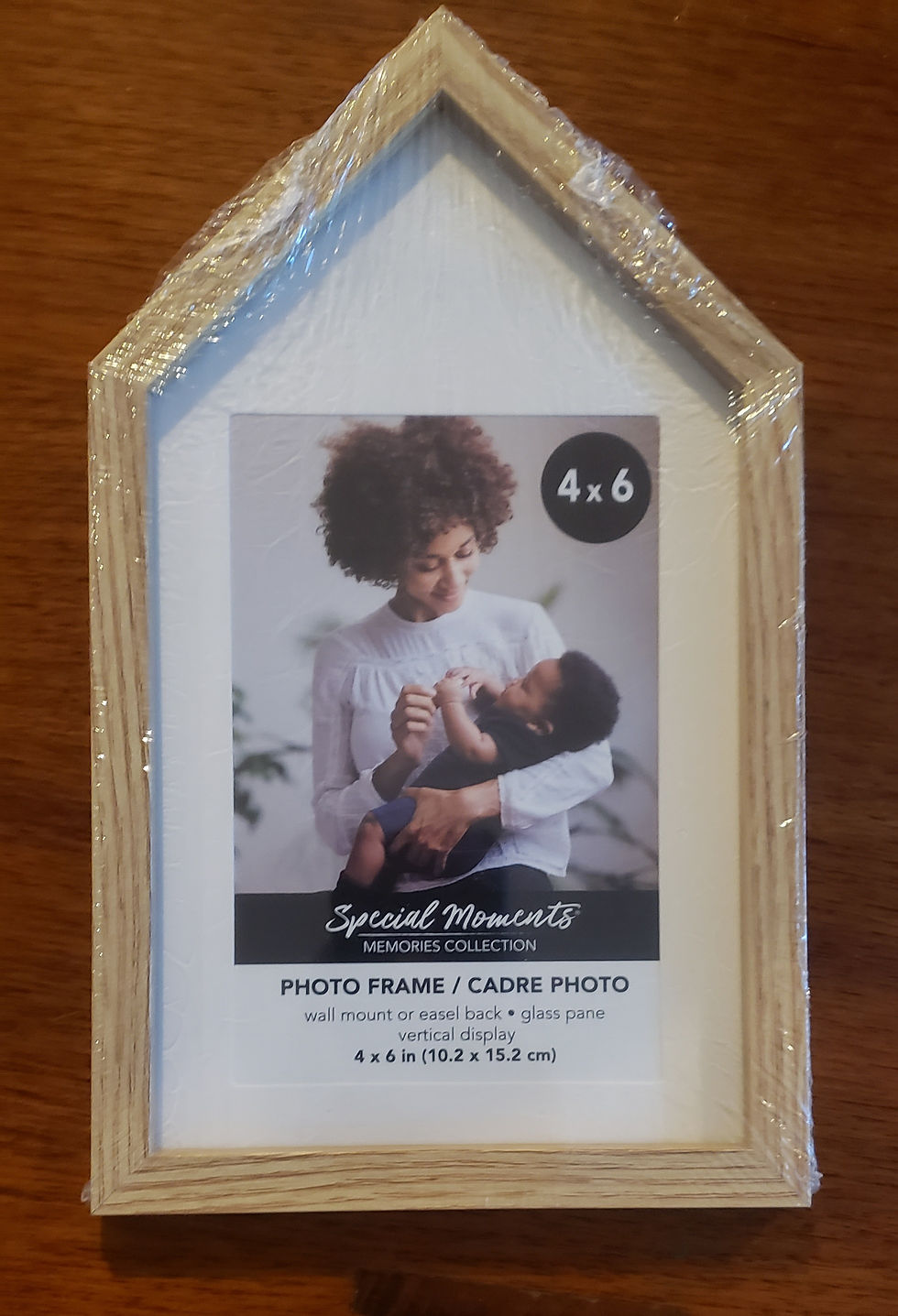 Look what I did with the Dollar Tree House Shaped Picture Frame