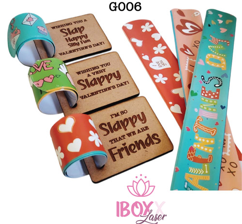 Fun Slappy Bracelets | IBOXX Laser