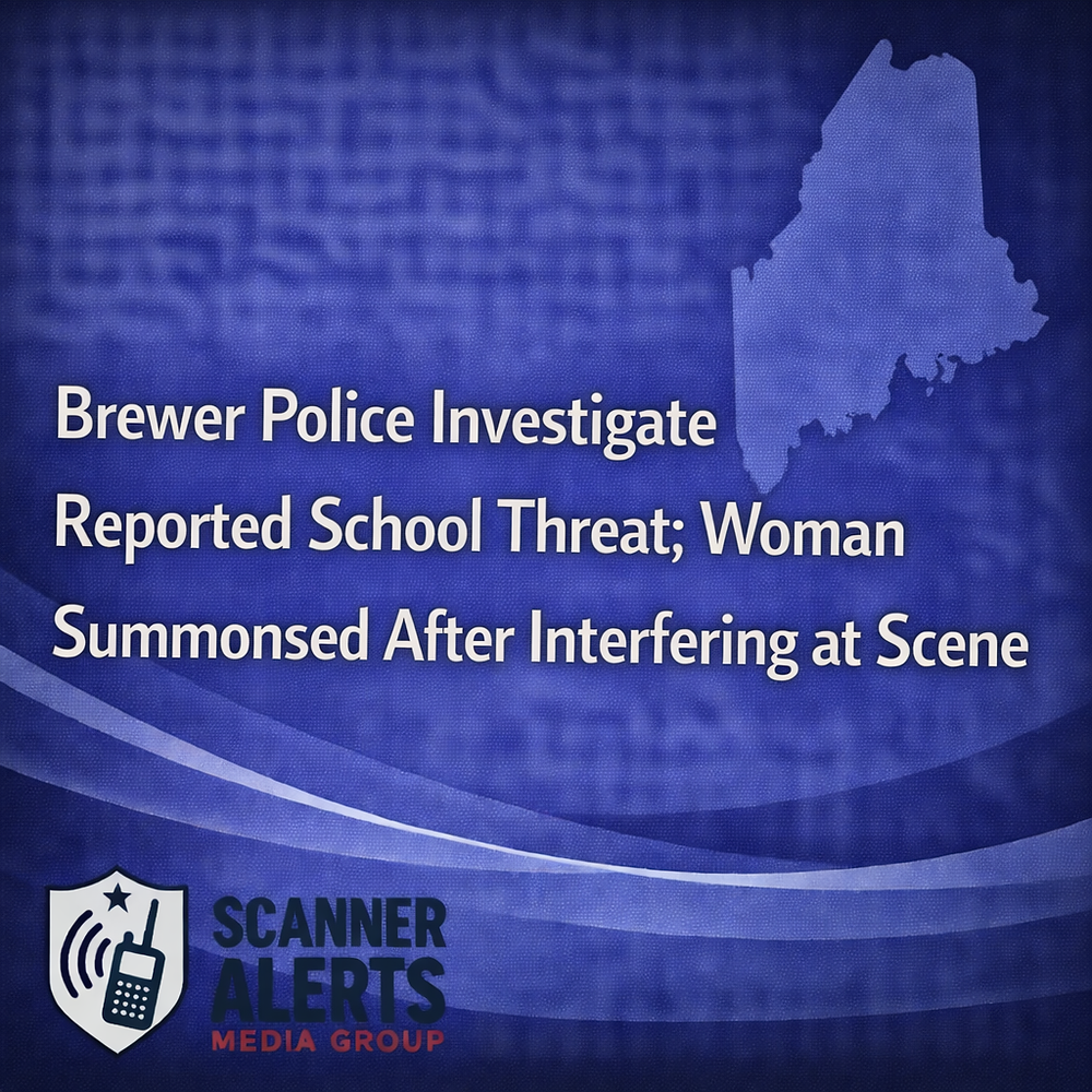Brewer Police Investigate Reported School Threat; Woman Summonsed After ...