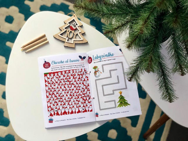 Mon Cahier d'Activités : 24 activités en attendant Noël