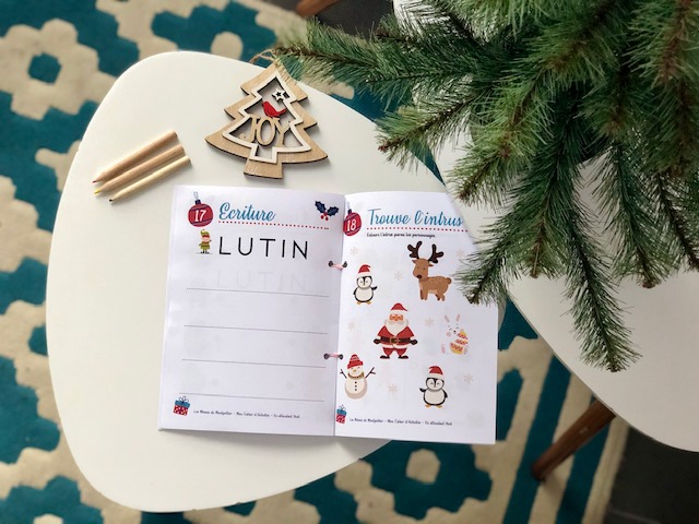 Mon Cahier d'Activités : 24 activités en attendant Noël