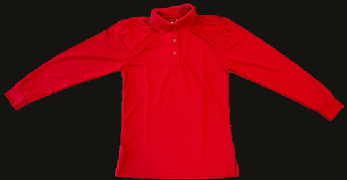 MAIN STREET RED DRY-FIT L/S PERFORMANCE SHIRT | J & R UNIFORMS