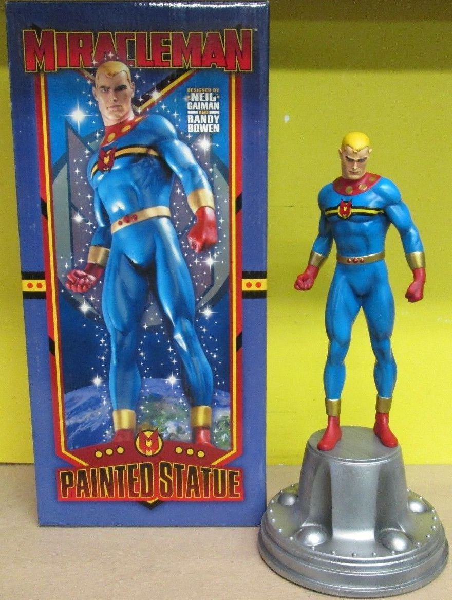 Miracleman Painted Statue Designed By Neil Gaiman And Randy Bowen ...