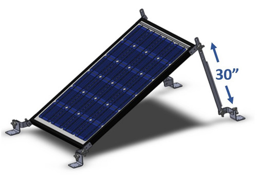 4 Way Tilt Kit - 30" | 4 Way Solar