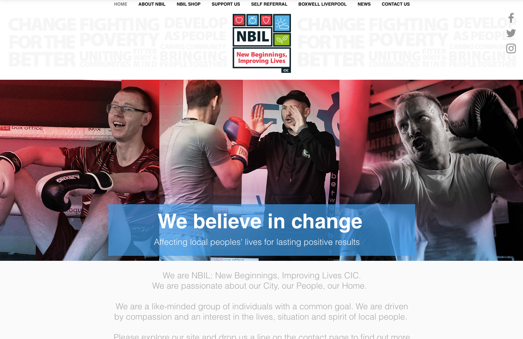About Nbil | NBIL: New Beginnings, Improving Lives CIC