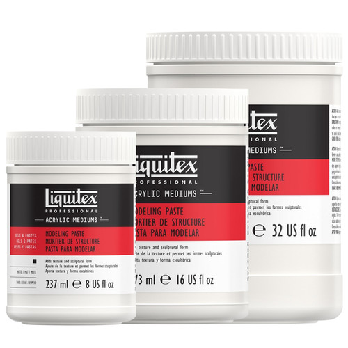 Pasta de modelare acrilica efect 3D mat Liquitex - Atelierul de Pictura