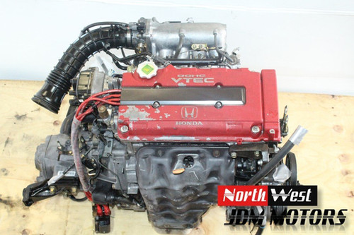 JDM 96-97 Honda Integra Type R DC2 B18C DOHC Vtec Engine 5 Speed LSD ...