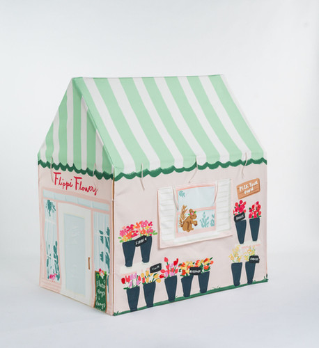 Flippi Canvas Play Tent Cover Only - Flower Shop | thesundaysociety