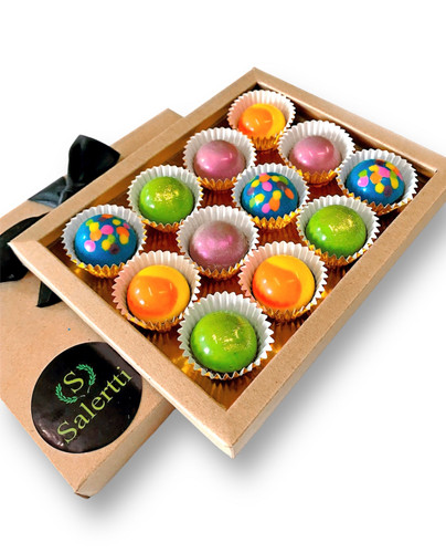 Bombones Personalizables Caja X 12 Unidades Salertti