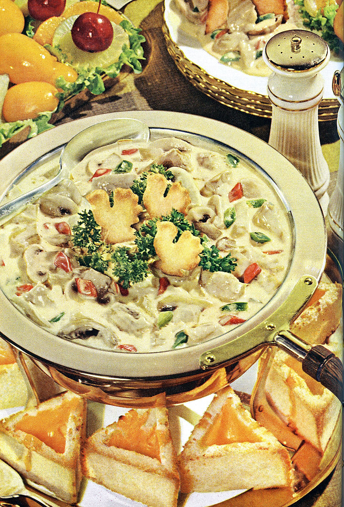 Elegant Chafing-Dish Chicken