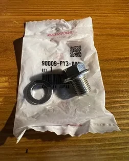 Genuine Honda Drain Plug and Gasket | Pink Lily Pad