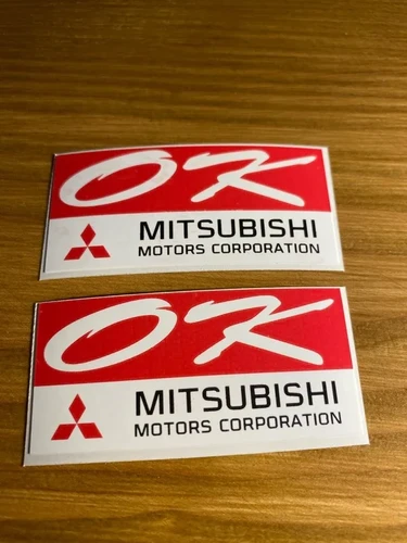 2x OK Mitsubishi Replica Decal | Pink Lily Pad