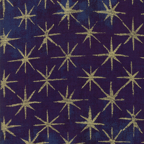 Moda Grunge Seeing Stars Metallic by Basic Grey 30148-32M 'Eggplant ...