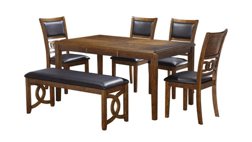 6 Pc. Table Set #NCD1701-160 | Furniture & Carpet M