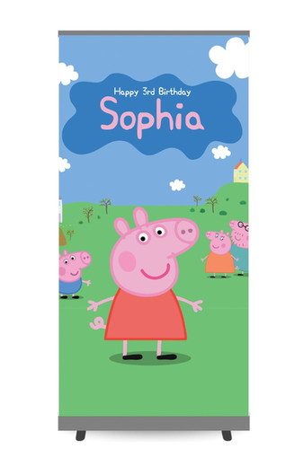 Peppa Banner | PartyDrops