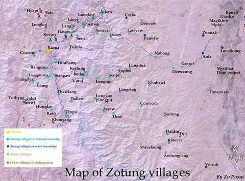 Zotung Ram Kriccawbuu Thokeinaw Rev. John An Sung