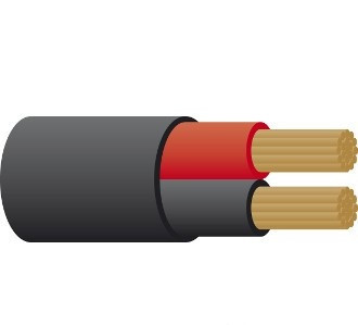 8 B&S Twin Sheathed Battery Cable - Red/Black (1 Metre) | Mcram