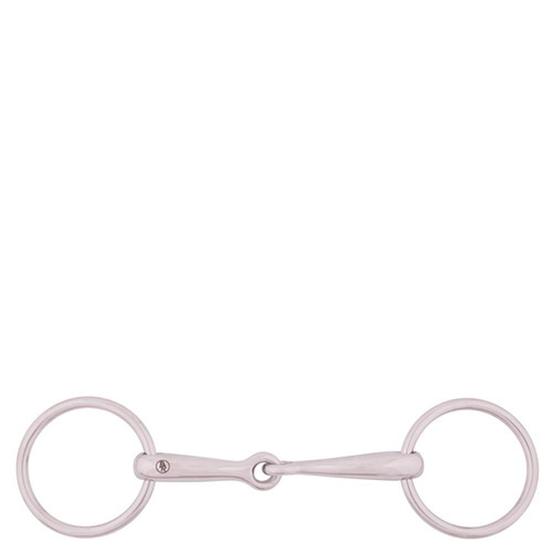 Filet à anneaux simple brisure poney BR 14 mm | Normandie Horse Shop ...