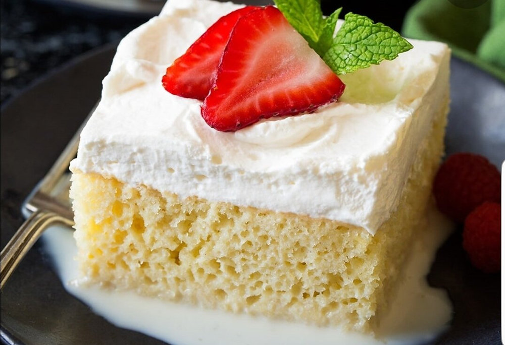 COSTA RICAN TRES LECHES CAKE