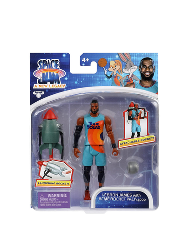 Space Jam: A New Legacy - 5" Lebron James with Acme Rocket Pack 4000 ...