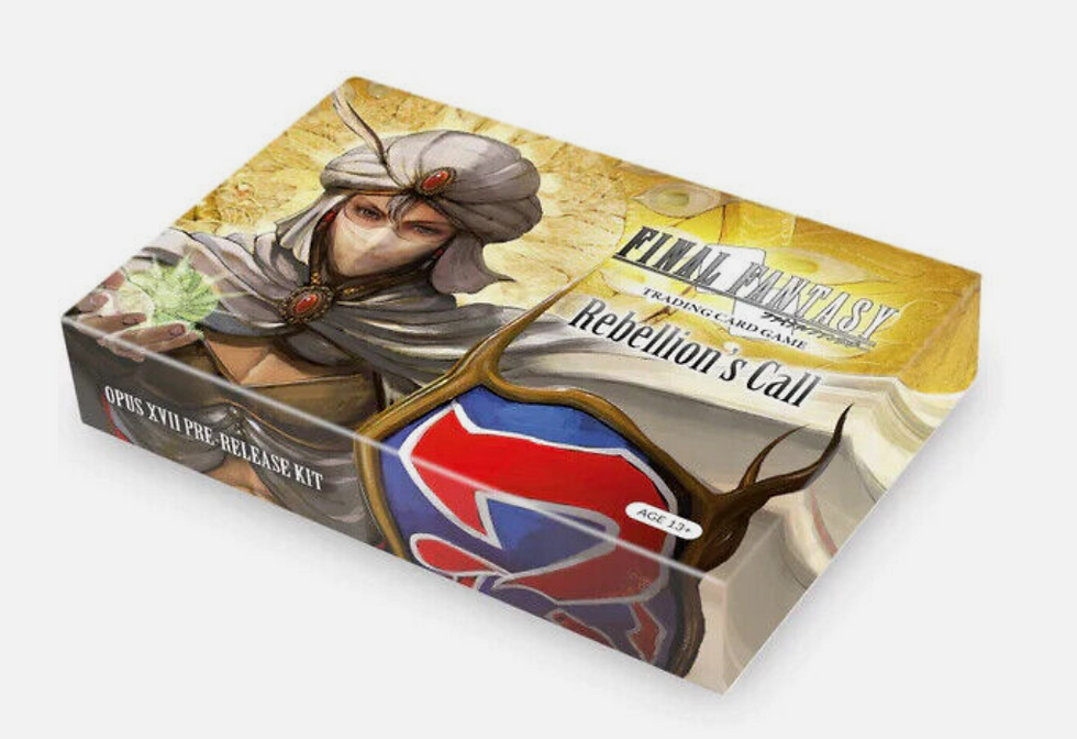 Final Fantasy TCG: Rebellion's Call Prerelease Kit Box | Show Me ...
