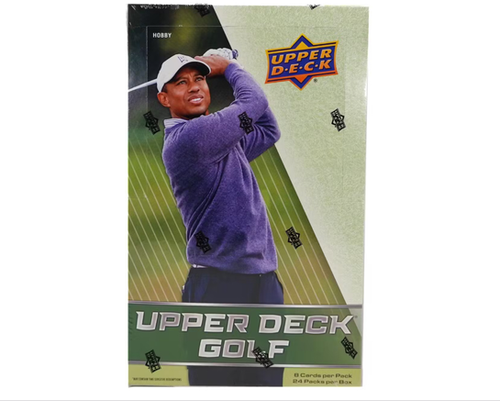 2024 Upper Deck Golf Hobby Box | Show Me Collectibles