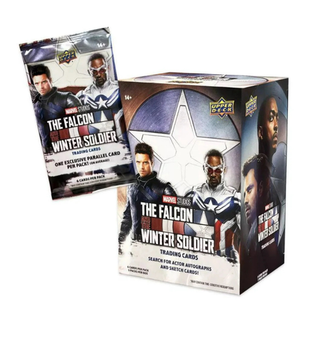 2023 Upper Deck Marvel: The Falcon and the Winter Soldier Blaster Box ...