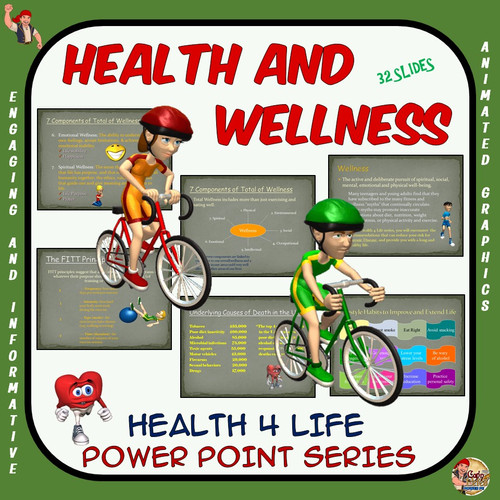 Health 4 Life Power Point Series: Health and Wellness | capnpetespowerpe