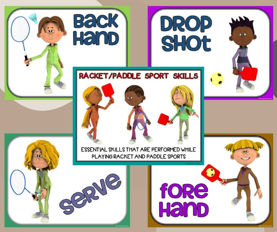 Boosting PE with Striking Games: 10 Racket and Paddle Activities to ...