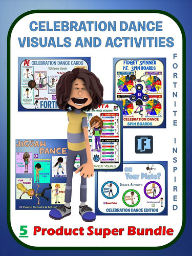 Celebration Dance Visuals and Activities: 5 Product Super Bundle ...