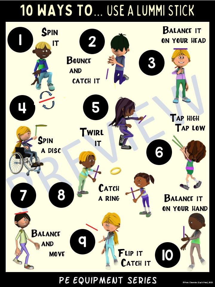 10 WAYS TO… Use a Lummi Stick: PE Equipment Visual Series ...