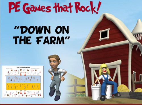 PE Games that Rock! - "Down on the Farm" | capnpetespowerpe