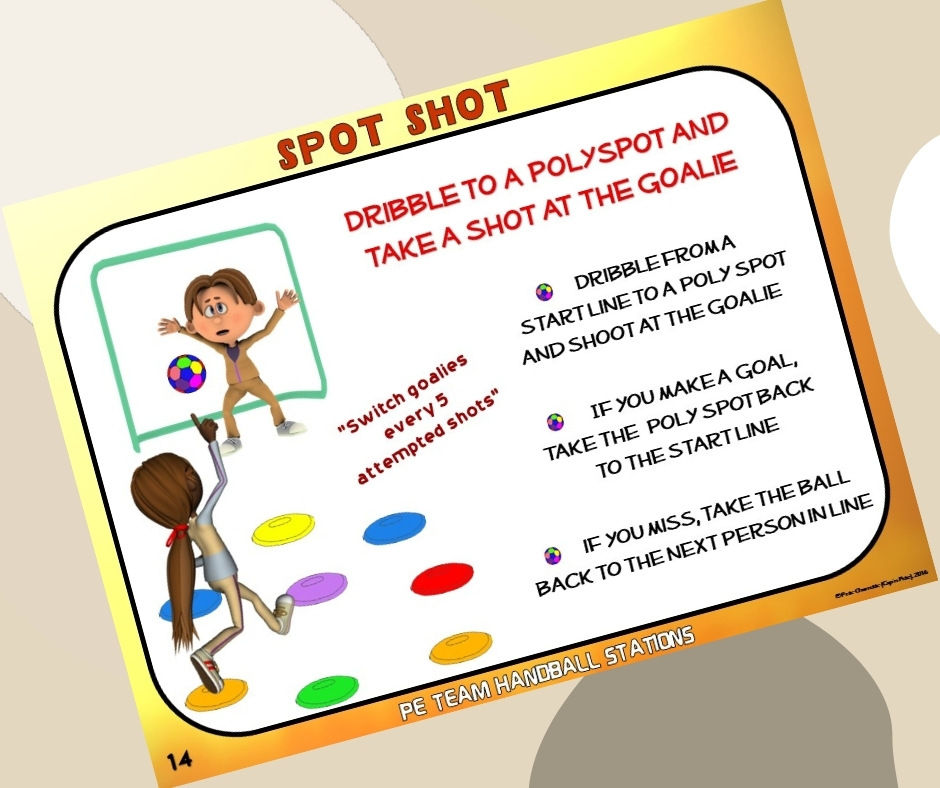 Handball Games for PE: 9 Essential Team Handball Station Activities and ...