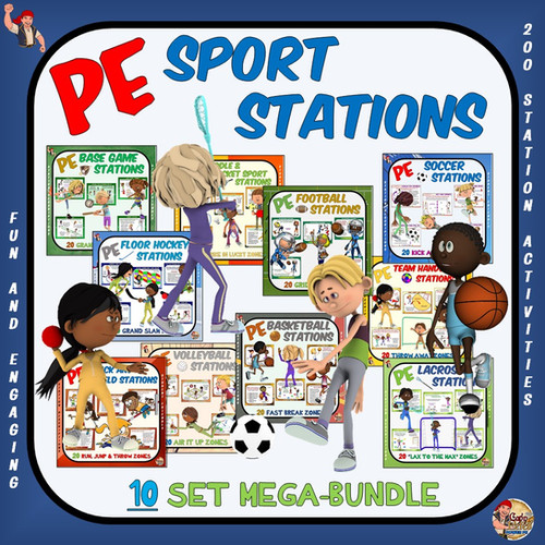 PE Sport Stations- 10 Product Mega Bundle | capnpetespowerpe