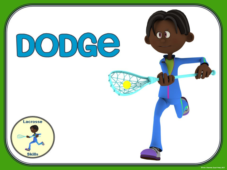 Lacrosse- Top 10 Skill Visuals- Simple Large Print Design ...