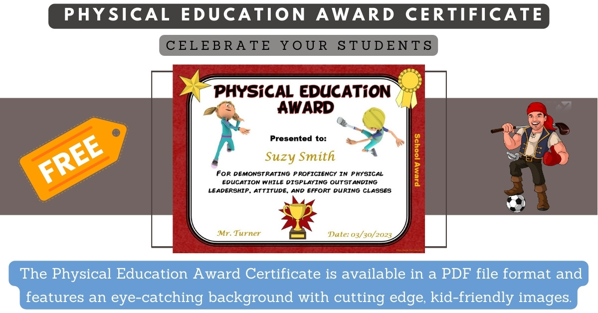 PE Certificates and Physical Education Awards: Ideas and Tips for ...
