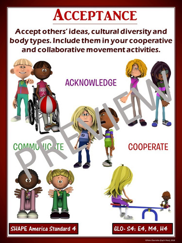 PE Poster: Diversity and Inclusion in Physical Education- Acceptance ...