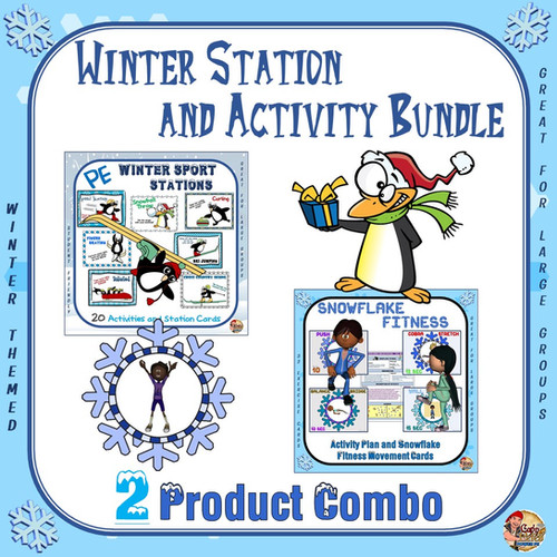 PE Winter Station and Activity Bundle- 2 Product Combo | capnpetespowerpe